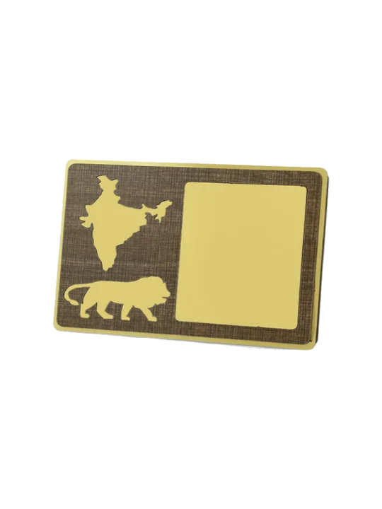 India Map with Lion Logo Memento GCZ 1100 - CorporateGiftCompany.com